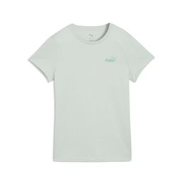 T-Shirt Puma "ESS SMALL NO 1 LOGO TEE S", Damen, Gr. L, crme de mint, Jersey, Obermaterial: 100% Baumwolle, unifarben, regular fit normal, Rundhals, Shirts T-Shirt, Kurzarm, aus Baumwolle, mit Rundhalsausschnitt