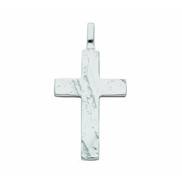 Adelia&acute;s Kreuzkette ADELIA&acute;S "Halskette - Kreuzkette mit Kreuz Anh&auml;nger aus 925 Silber", silber, Halsketten, Damen, Silber 925 (Sterlingsilber), Kreuzkette, Schmuckset mit bis 45 cm stufenlos verstellbarer 925 Silber Halskette