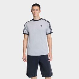 T-Shirt adidas originals "3S TEE", Jungen, Gr. L, medium grau heather, Obermaterial: 100% Baumwolle, Rundhals, Shirts T-Shirt