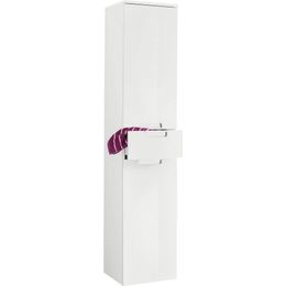 Hochschrank Schildmeyer "Mars, Hochschrank, melaminharzbeschichtet,Made in Germany, B: 33 cm", wei&szlig; (wei&szlig;, wei&szlig;), B:33cm H:157,5cm T:35cm, Schr&auml;nke, Hochschrank, Solide Verarbeitung - Dieses Produkt ist in Deutschland gefertigt