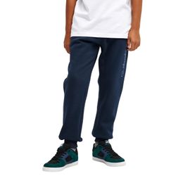 Jogger Pants Quiksilver "Slim", M&auml;dchen, Gr. 10, schwarz navy, Obermaterial: 41% Baumwolle, 39% Baumwolle, 20% Polyester., Hosen
