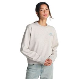 Sweatshirt Billabong "Chasing Horizons", Damen, Gr. L, beige (grau heather), Obermaterial: 55% Baumwolle, 25% Baumwolle, 20% Polyester., Sweatshirts Sweatshirt
