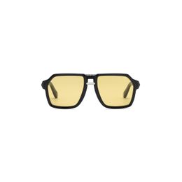Sonnenbrille Philipp Plein "Plein Contemporary", Jungen, 0209, schwarz, gelb, Sonnenbrillen Sonnenbrille