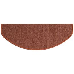 Stufenmatte OTTO HOME "Blackburn, melierte Schlinge", orange (terra), B:23,5cm H:4mm L:65cm, Kunstfaser, Teppiche, gro&szlig;e Farbauswahl, selbstklebend, auch als Set 15 St&uuml;ck