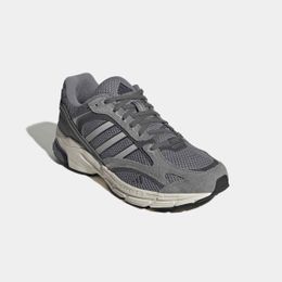 Herren Sneaker "SPIRITAIN 2000", adidas Sportswear, Gr. 46, grau, Leder, Textil, Schuhe, inspiriert vom Design des adistar control