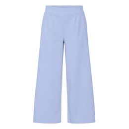 Stoffhose Ichi "Freizeithose IHKATE", Damen, Gr. L, N-Gr, della robbia blau, Obermaterial: 74% Polyester PES. 22% Viskose CV. 4% Elasthan EL., Hosen Stoffhose