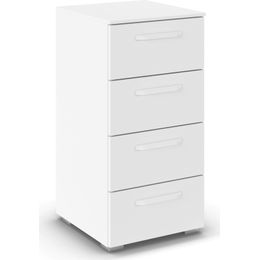 Schubkastenkommode OTTO HOME "Kommode Sideboard Schubladenkommode Schlafzimmerkommode OTELI", alpinwei&szlig;, B:40cm H:81cm T:42cm, Holzwerkstoff, Sideboards, mit 4 ger&auml;umigen Schubladen f&uuml;r viel Stauraum MADE IN GERMANY
