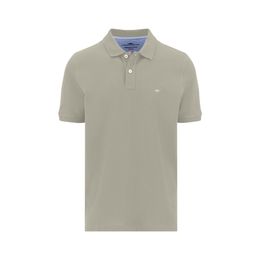 Fynch-Hatton Herren Poloshirt, beige, Gr. XXXL, unifarben, Jersey, Obermaterial: 100% Baumwolle, Shirts, mit Logo-Stickerei