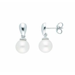 Adelia&acute;s Paar Ohrstecker ADELIA&acute;S "Perlen Ohrstecker Ohrringe 925 Silber", silber, Ohrringe, Damen, Damen, Silber 925 (Sterlingsilber), Silberohrringe Perle