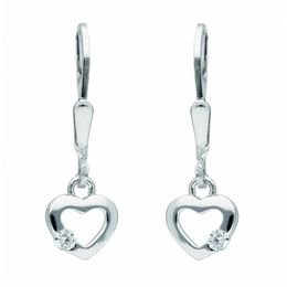 Adelia&acute;s Paar Ohrh&auml;nger ADELIA&acute;S "Ohrh&auml;nger Ohrringe 925 Silber mit Zirkonia", silber, Ohrringe, Damen, Damen, Silber 925 (Sterlingsilber), Silberohrringe