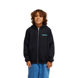 Hoodie Quiksilver "Graphic", Jungen, Gr. 10, schwarz, Obermaterial: 41% Baumwolle, 39% Baumwolle, 20% Polyester., Sweatshirts Hoodie