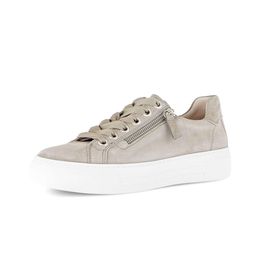 Sneaker Gabor "Sneaker low", Damen, Gr. 35, gr&uuml;n, Schuhe Sneaker