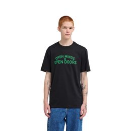 Element Herren T-Shirt "Open Mind", schwarz, Gr. XS, Obermaterial: 100% Baumwolle., Shirts