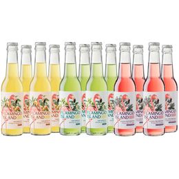 Weinbiet Manufaktur Flamingo Island Trilogie - Pfalz &ndash; Probierpaket Aromatisierter weinhaltiger Cocktail