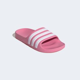 M&auml;dchen Badesandale "AQUA ADILETTE", adidas Sportswear, Gr. 33bliss pink, ftwr wei&szlig;, bliss pink, Synthetik, Schuhe, Badelatschen, f&uuml;r Kinder &