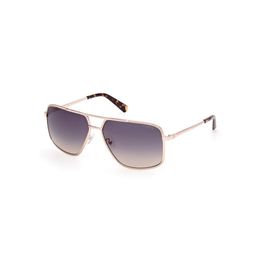 Guess Jeans Goldene Metall-Sonnenbrille