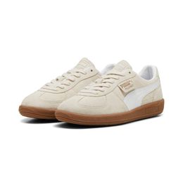Pony Puma Palermo Wildleder Damen Wei&szlig;er Sneaker