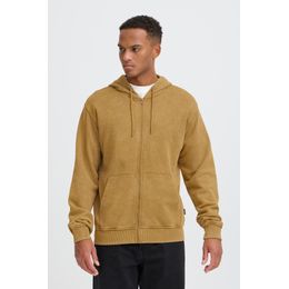 Kapuzensweatshirt Blend "BHFACTOR ZP HOOD SWEATSHIRT", Herren, Gr. L, butternut, Sweatware, Obermaterial: 100% Baumwolle, unifarben, regular fit normal, ohne Ausschnitt, Sweatshirts, mit Rei&szlig;verschluss, aus Baumwolle und Sweatware, Regular Fit