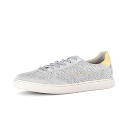 Sneaker Gabor "Sneaker low", Damen, Gr. 36, grau, Schuhe Sneaker