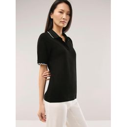 Walbusch Poloshirt Wellenkante