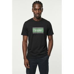 Jack & Jones Rundhalsshirt JACK & JONES "JJBUSTER TEE SS CREW NECK BTS", Jungen, Gr. L, schwarz, Jersey, Obermaterial: 100% Baumwolle, normal, Rundhals, Shirts Rundhalsshirt, aus Baumwolle, normale Passform, pflegeleicht