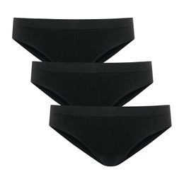 Bikinislip Jockey "Seamfree Core", Damen, Gr. M, schwarz, Microfaser, Obermaterial: 93% Polyamid, 7% Elasthan, unifarben, k&ouml;rpernah, Unterhosen, atmungsaktiv, ohne Seitenn&auml;hte
