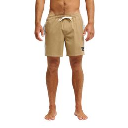 Boardshorts Quiksilver "Original Arch Volley 17", Herren, Gr. L, kelp, Obermaterial: 92% Polyester, 8% Elasthan., Hosen