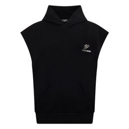 Plein Sport Herren Kurzweste "Icon"02, schwarz, Gr. XL, Obermaterial: 59% Baumwolle, 35% Polyester, 6% Elasthan, Westen