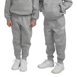 Jogginghose Nike Sportswear, Jungen, Gr. 4, N-Gr, dk grau heath, Jersey, Obermaterial: 60% Baumwolle, 40% Polyester, Hosen Jogginghose, f&uuml;r Kinder