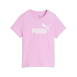 T-Shirt Puma "ESS NO 1 LOGO TEE PS", Jungen, Gr. 104, pink (mauve glow), Jersey, Obermaterial: 100% Baumwolle, unifarben, regular fit normal, Rundhals, Shirts T-Shirt, Kurzarm, mit Rundhalsausschnitt, f&uuml;r Sportmode