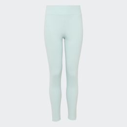 M&auml;dchen Trainingstights "G LEG", wei&szlig;, Gr. 116, adidas Sportswear, Obermaterial: 75% Polyester, 25% Elasthan, Hosen, f&uuml;r Kinder, 7/8-L&auml;nge, aus