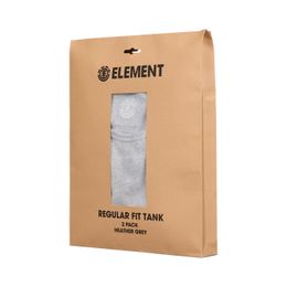 Element Herren T-Shirt "Element Co Pack"midgrauheather, midgrauheather, Gr. XS, Obermaterial: 100% Baumwolle., Shirts