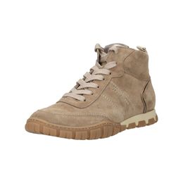 Paul Green Damen Sneaker "Paul Green Sneaker Veloursleder", Gr. 36, beige, Veloursleder, Schuhe