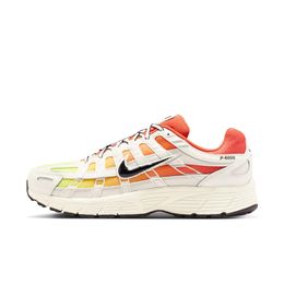 Sneaker Nike Sportswear "P-6000", Herren, Gr. 40, sail, schwarz, cosmic clay, volt ice, Textil, Schuhe Sneaker