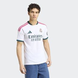 Herren Fu&szlig;balltrikot "REAL MADRID 26/27 HEIMTRIKOT"wei&szlig;, Gr. S, adidas Performance, Obermaterial: 100% Polyester, Trikots, mit Climacool Technologie,