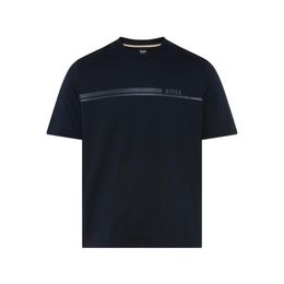 T-Shirt BOSS "Authentic", Jungen, Gr. L, dunkelblau 404, Single Jersey, Obermaterial: 100% Baumwolle, regular fit normal, Rundhals, Shirts T-Shirt