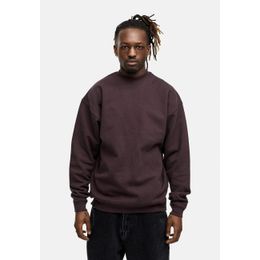 Sweatshirt DAILY COTTON "Daily Cotton Sweatshirt OVERSIZE CREW-NECK PULLOVER", Jungen, Gr. L, chocolate braun, Obermaterial: 100% Baumwolle CO., Rundhals, Sweatshirts Sweatshirt