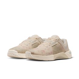 Trainingsschuh Nike "W METCON 10 SE", Damen, Gr. 38,5, chalk, light silber, lt orewood brn, Synthetik, Textil, Schuhe
