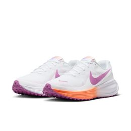 Nike Damen Laufschuh "Revolution 8", Gr. 43wei&szlig;, lt magenta, orange pulse, Synthetik, Textil, Schuhe