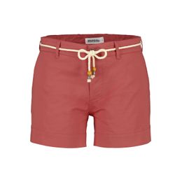 alife and kickin Shorts ALIFE & KICKIN "Damen JuleAK A Shorts, kurze Hose", Damen, Gr. L, Normalgr&ouml;&szlig;en, rot (astro dust), 98% Baumwolle, 2% Elasthan, Hosen Shorts