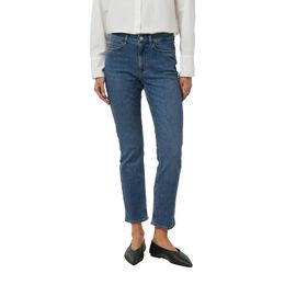 comma, COMMA Damen 5-Pocket-Jeansblau, Gr. 44, unifarben, Denim/Jeans, Obermaterial: 99% Baumwolle, 1% Elasthan, Jeans, mit schmalem Bein und Stretch