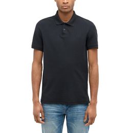 Poloshirt Mustang "PACO", Herren, Gr. XXL, schwarz, Piqu&eacute;, Obermaterial: 100% Baumwolle, normal h&uuml;ftbedeckend, ohne Ausschnitt, Shirts, Trageangenehme Baumwollqualit&auml;t