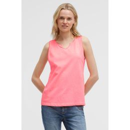 SOCCX Damen Tanktop, pink, Gr. XXXL, unifarben, Single Jersey, Material: 100% Baumwolle, Tops, aus Baumwolle