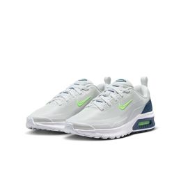 Sneaker Nike Sportswear "Air Max Bia (GS)", Jungen, Gr. 37,5, sanftes wei&szlig;, lime glow, wei&szlig;, midnight navy, Synthetik, Textil, Schuhe Sneaker, f&uuml;r Jugendliche