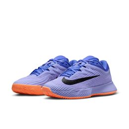Tennisschuh Nike "Vapor Pro 3", Damen, Gr. 37,5, light thistle, schwarz, sapphire, Synthetik, Textil, Schuhe, Sandplatzschuhe f&uuml;r Aschepl&auml;tze