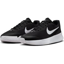 Tennisschuh Nike "M VAPOR LITE 3 HC", Herren, Gr. 40, schwarz, wei&szlig;, Synthetik, Textil, Schuhe