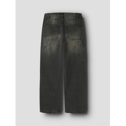 5-Pocket-Jeans name it "NKMRYAN f&uuml;r Jungen mit geradem Bein und 5-Pocket-Style", Jungen, Gr. 116, N-Gr, braun denim, Denim/Jeans, Obermaterial: 100% Baumwolle, leichte Abriebeffekte, straight fit kn&ouml;chellang, Jeans 5-Pocket-Jeans, unifarben, casual, straight fit, Baumwolle, Denim