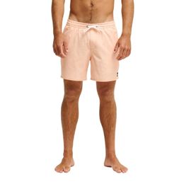 Boardshorts Quiksilver "Stretch Printed Volley 16", Herren, Gr. L, strerling blau beach daze, Obermaterial: 92% Polyester, 8% Elasthan., Hosen