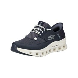 Sneaker Skechers "Skechers Sneaker Textil", Herren, Gr. 42, blau, Textil, Schuhe Sneaker