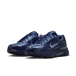 Sneaker Nike Sportswear "INITIATOR", Herren, Gr. 42, midnight navy, diffused blau, ashen slate, Leder, Textil, Schuhe Sneaker, inspiriert vom Design des Nike P-6000